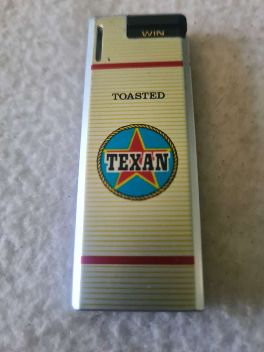 Other Antiques & Collectables - VINTAGE TEXAN CIGARETTE LIGHTER(NEEDS ...