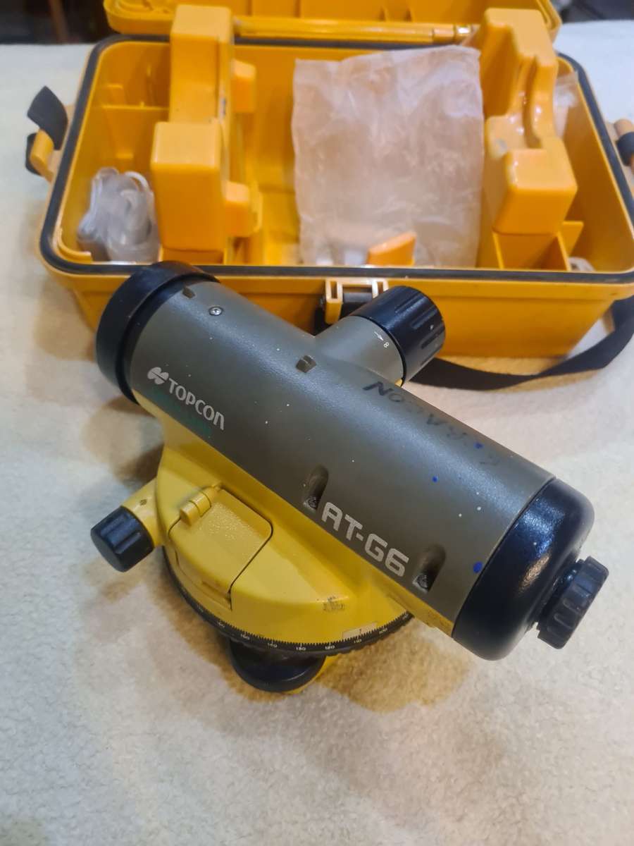 Other Tools - TOPCON AT-G6 AUTOMATIC LEVEL WITH CARRY CASE AND ...