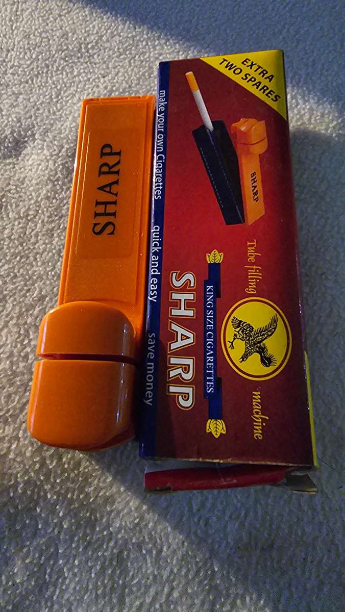 Other Antiques & Collectables - SHARP CIGARETTE TUBE FILLING MACHINE ...