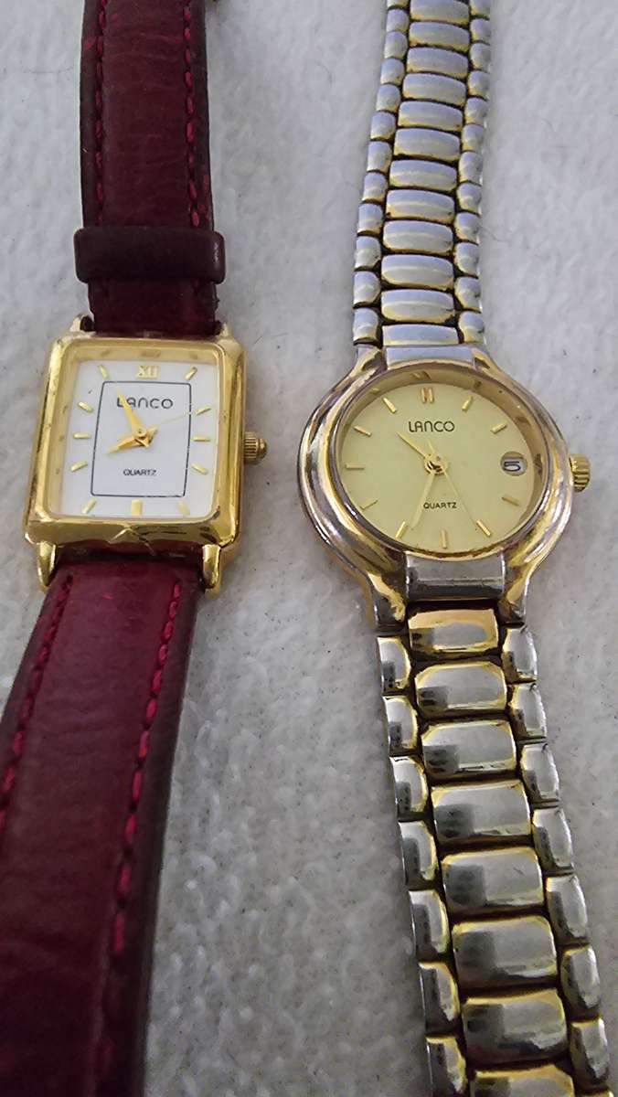 Women's Watches - 2 X LADIES LANCO QUARTZ WRIST WATCHES was sold for 91 ...