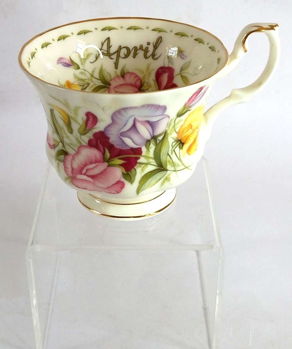 English Porcelain - Royal Albert `Flowers of the Month - April` Tea Cup ...