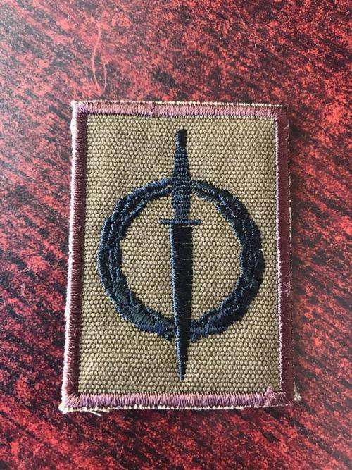South African Army - RECCE OPERATOR CLOTH BREAST BADGE-EMBROIDERED was ...