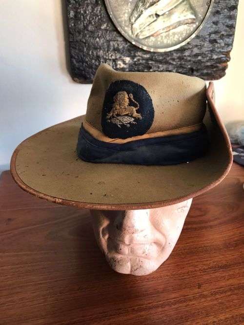 Headgear - RHODESIA BSAP WOMEN PATROL OFFICER SLOUCH HAT-VERY SCARCE ...