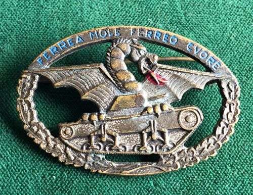 International Badges & Insignia - WW2 ITALIAN TANK COMMANDERS BADGE ...