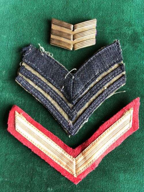 International Badges & Insignia - ITALIAN WW2 RANKS-SELECTION OF 3 ...