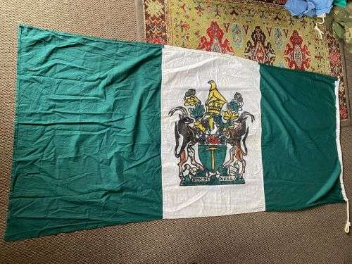 Other War Memorabilia - ORIGINAL RHODESIAN FLAG-STITCHED AND DOUBLE ...
