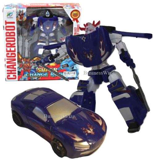 Electronic & Interactive Toys - Super Change Transformer Robot Quickly ...