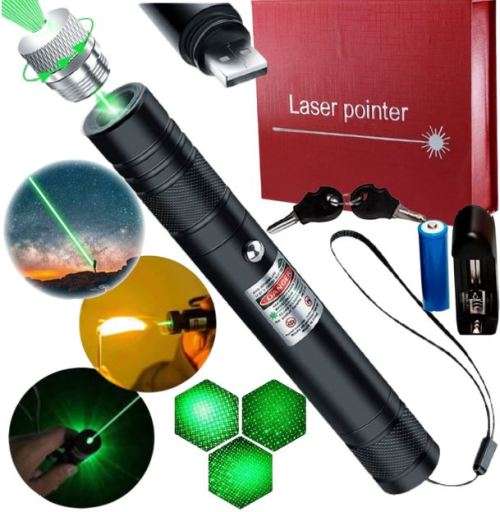 Laser Pointers - Green Laser Pointer Set was sold for R121.00 on 3 May ...