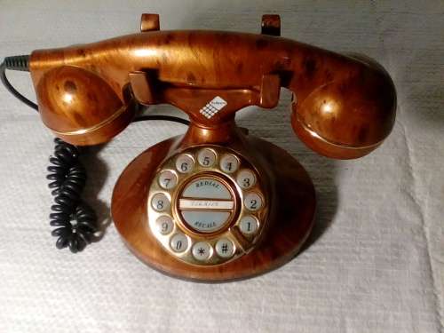 Other Home Decor - Genuine TELKOM Old Style Landline Dial Telephone was ...