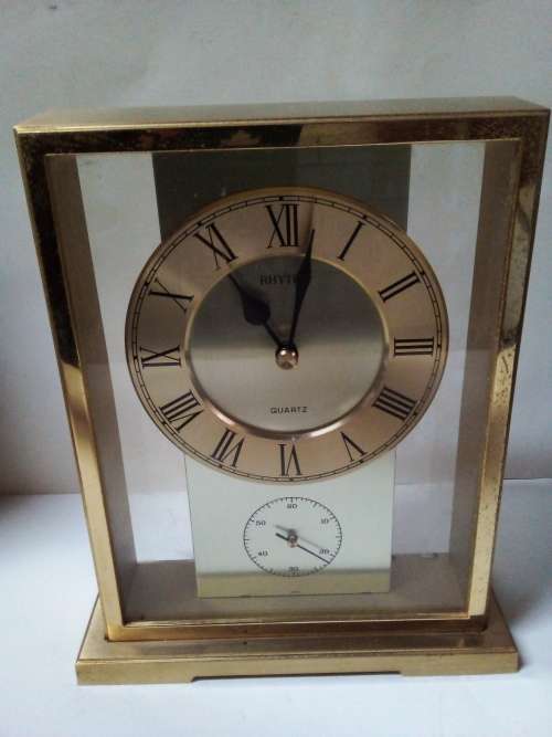 Mantel Clocks - Rhythm Japan Clock with Seconds Timer was listed for ...