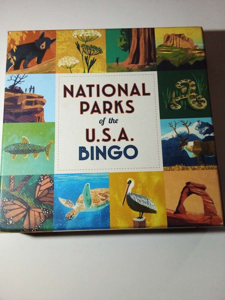 Party Games - National Parks of the USA Bingo Game for sale in ...