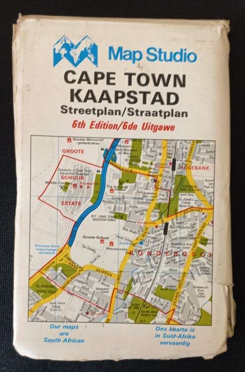 Maps - Cape Town Map Studio 6th Edition 1992 was listed for R65.00 on ...