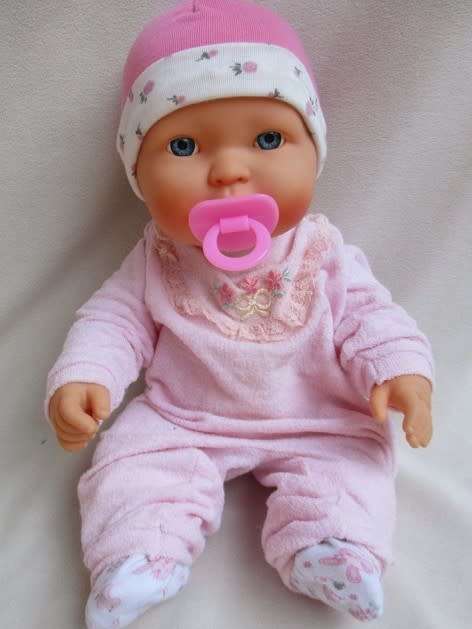 Dolls - AN ADORABLE 37CM TALL CHUBBY, ROSY-CHEEKED BABY DOLL!! was sold ...