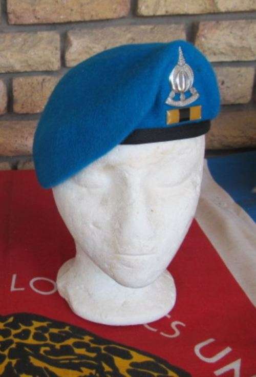 South African Army - SADF - Finance corps beret complete - Original was ...
