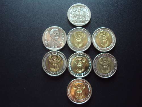 Five Rand - All South African Commemorative Coins R5 complete set 1994 ...