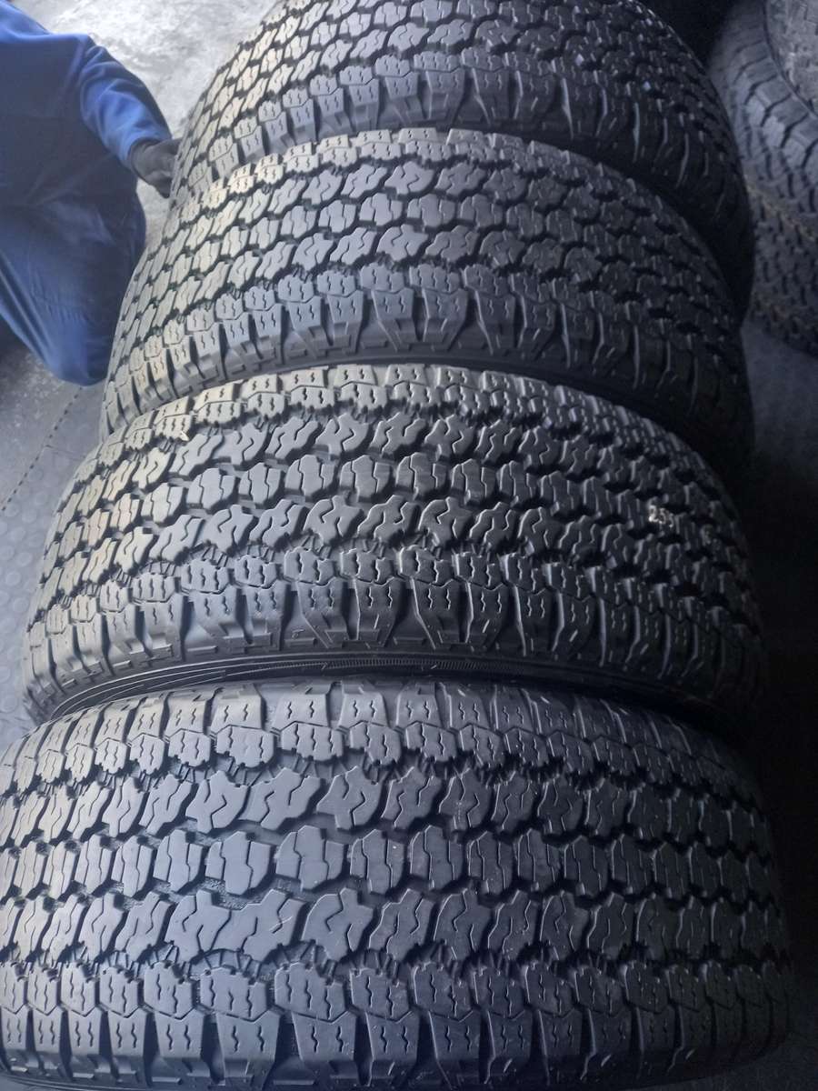 Tyres - 255/60/20 Goodyear Wranglar AT tyres. 80% life for sale in ...