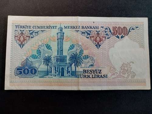Other International Bank Notes - Turkiye Cumhuriyet merkez bankasi 500 ...