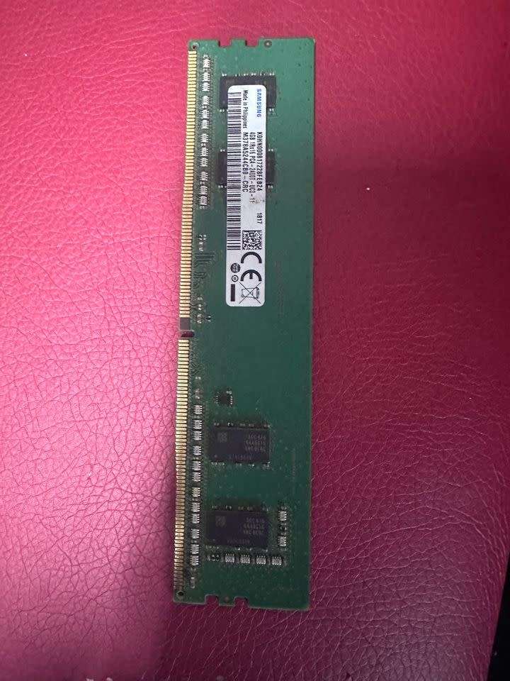 Memory (RAM) - Samsung 4GB 1Rx16 PC4-2400T DDR4 Memory Stick RAM Module ...