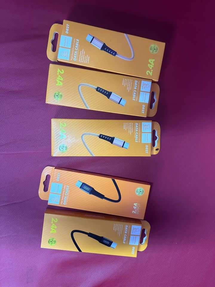 Chargers - USB cable Denmen D02T TYPE-C Data Cable (1m, 2.4A) color: black for sale in ...