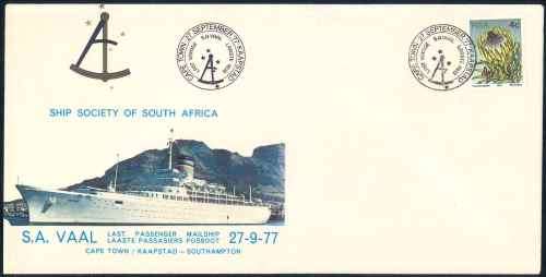 Republic of South Africa - South Africa 1977 "S.A. Vaal - Last ...