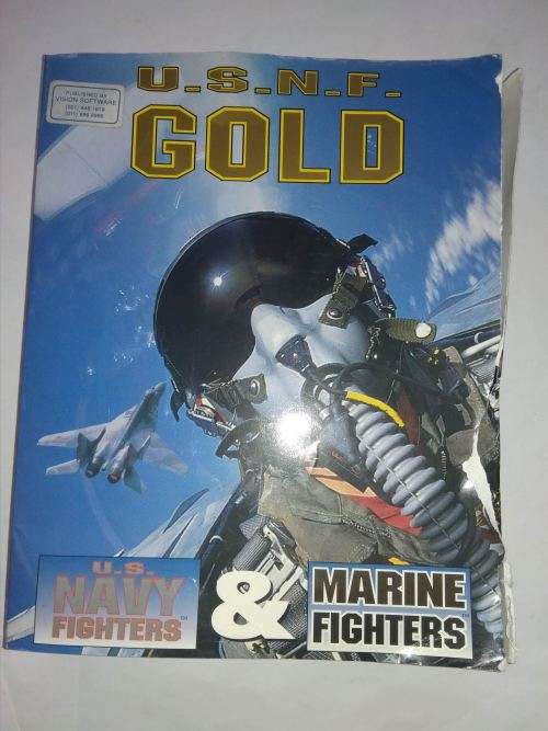 Games - Vintage PC GAME USNF GOLD - U.S. Navy Fighters and Marine ...