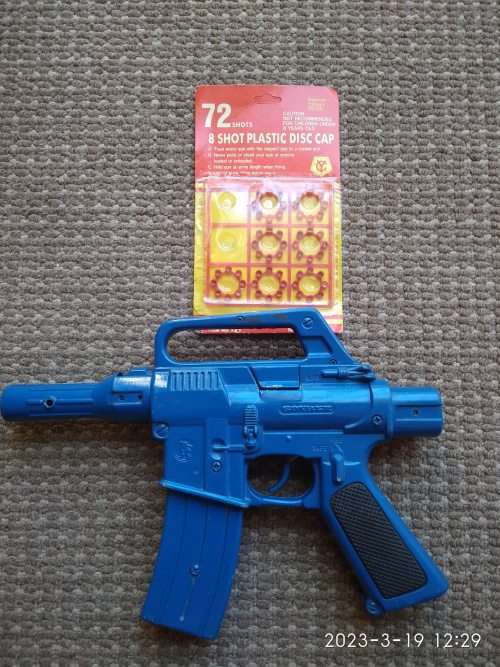 Other Toys - Vintage Gonher M16 Cap Rifle body (missing stock and ...