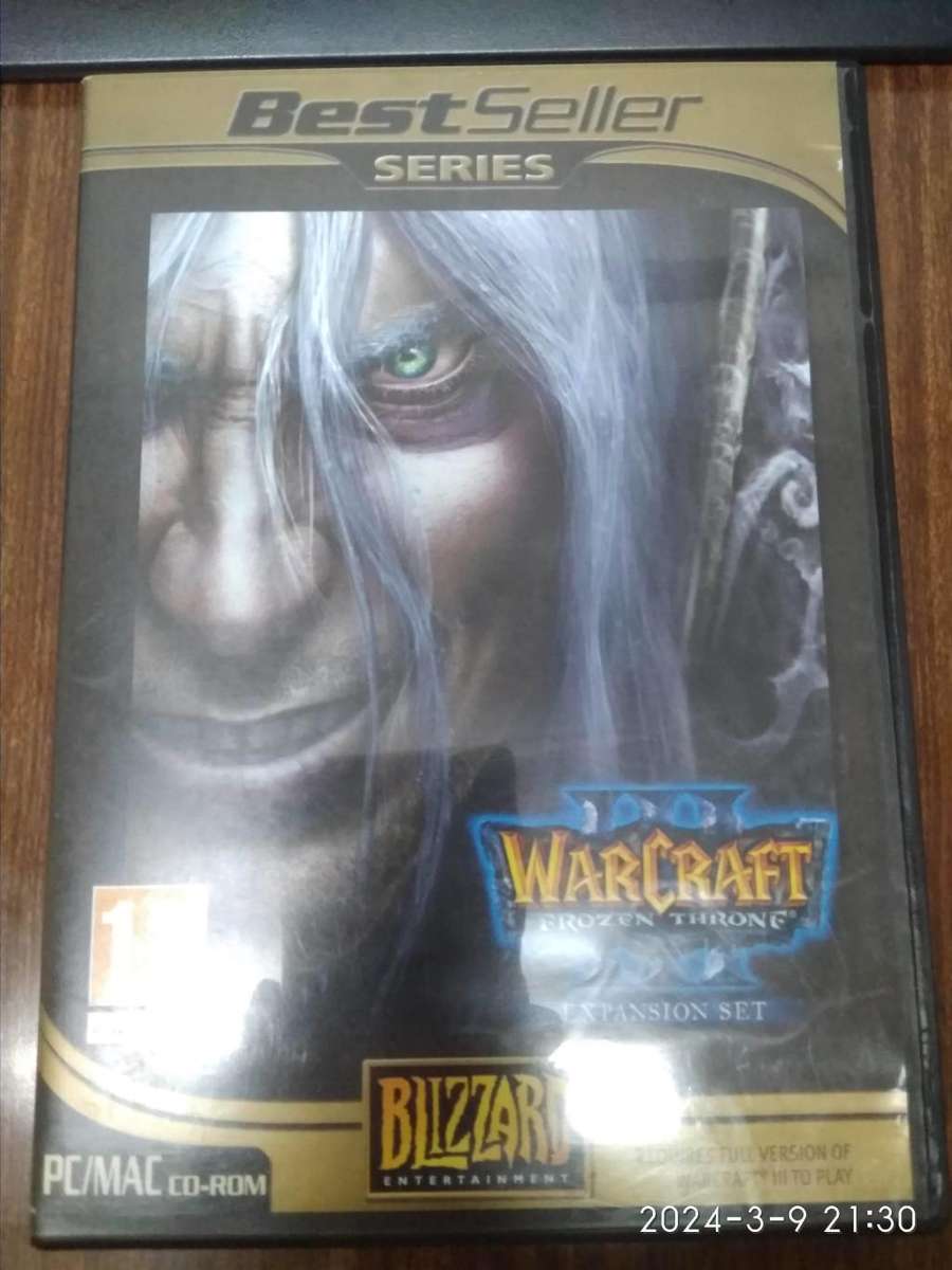 Games - Warcraft 3 Frozen Throne Expansion Set PC - Game Blizzard for ...