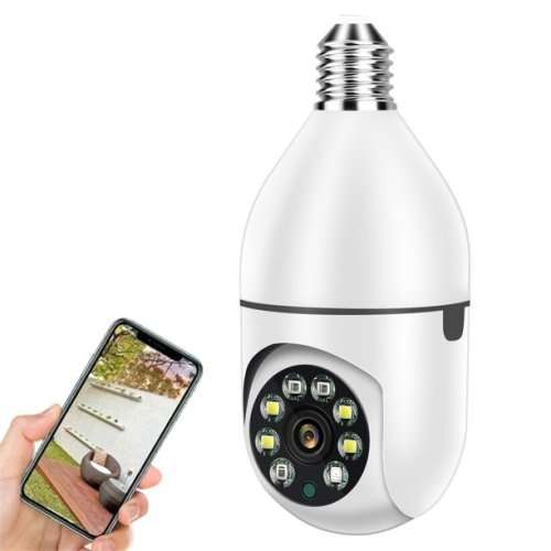 Surveillance Cameras - `Smart Bulb Cam: 360-Degree HD Surveillance with ...