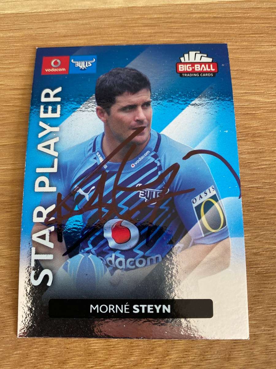 Sporting Memorabilia - Rugby Autograph | Springboks | Morne Steyn was ...