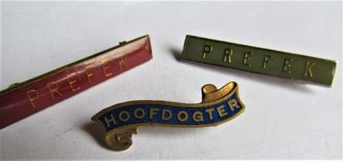 Other Antiques & Collectables - HOOFDOGTER + 2 X PREFEK BADGES - 1 BID ...