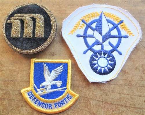 International Badges & Insignia - Military Bages Lot - 1 Wire Bullion ...