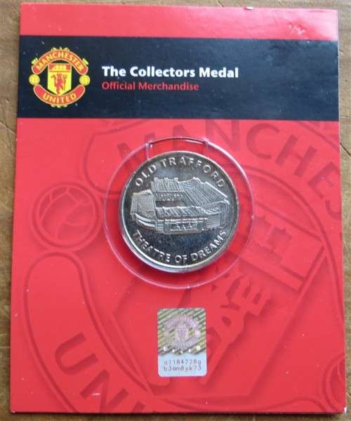 Sporting Memorabilia - Manchester United Old Trafford Collectors coin ...