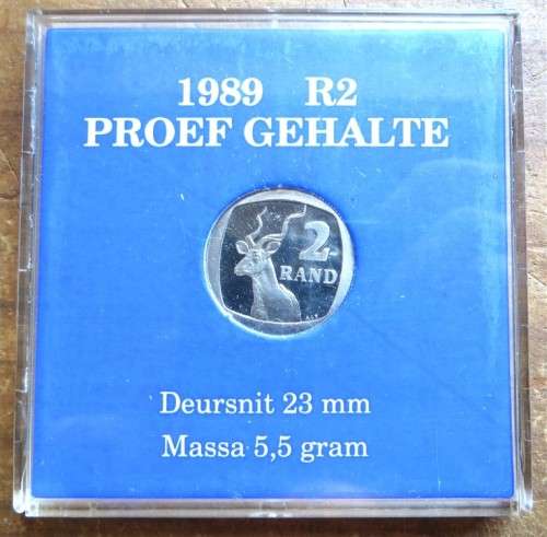 Special Circulation & Commemorative Coins - 1989 Proof R2 in SA Mint ...