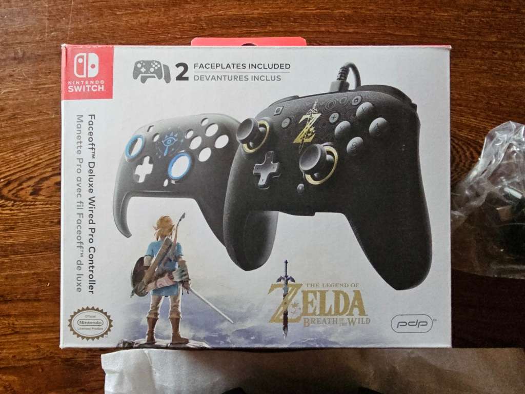 Accessory Bundles & Add Ons - Faceoff Deluxe Wired Pro Controller ...