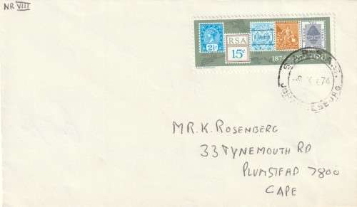 Republic of South Africa - South Africa RSA - 1974 - FDC UPU South ...