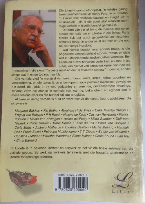Afrikaans Fiction - Dit kom van ver af deur TT Cloete was listed for ...