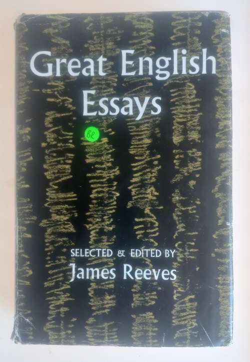 Classic Fiction - Great English essays by James Reeves was listed for ...