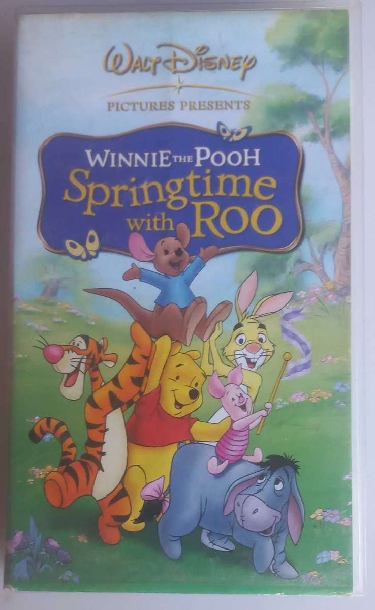 Movies - Winnie the Pooh - Springtime with Roo VHS for sale in ...