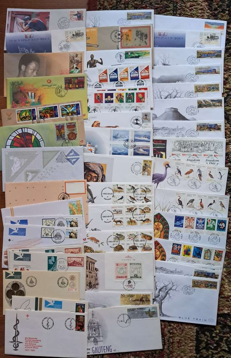 Republic of South Africa - STARTING AT ONLY R350 - MEGA BOX, FDC`S ...