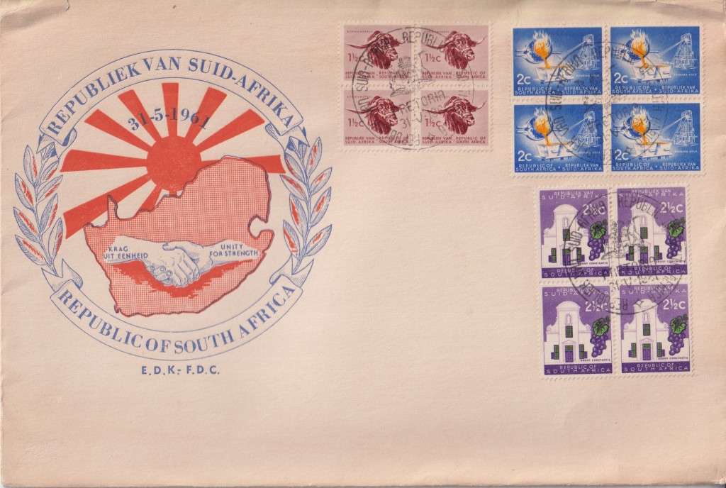 Republic of South Africa - STARTING AT R10!! 31 MAY 1961 REPUBLIC DAY ...