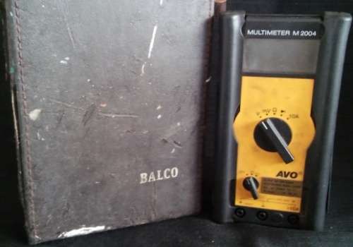 Unusual Items - Avo Multimeter M2004 was sold for R100.00 on 11 Sep at ...