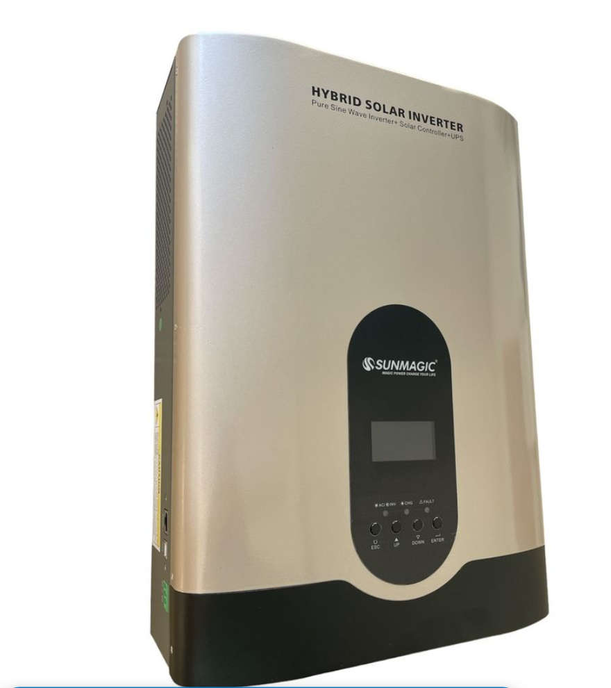 Inverters - Sunmagic 3.5KVA 3000w PWM 24V Solar Hybrid Inverter was ...