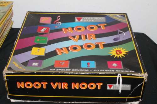 TV, Movie & Video Games - Noot Vir Noot Board Game was listed for R300 ...