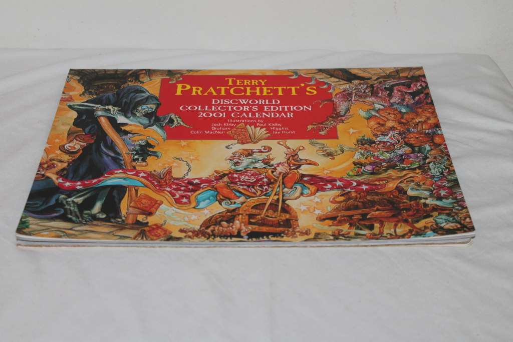 Other Antiques & Collectables - Terry Pratchett`s Discworld 2001 Collector`s Edition Calendar ...