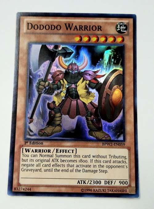 Trading Cards - YUGIOH - Dododo Warrior - BPW2-EN059 - SR- Battle Pack ...
