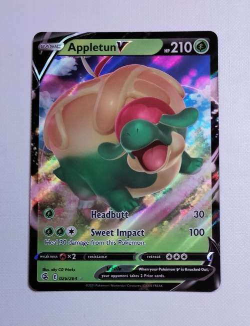 Trading Cards - POKEMON CARDS - Appletun V - 026/264 - Ultra Rare Sword ...