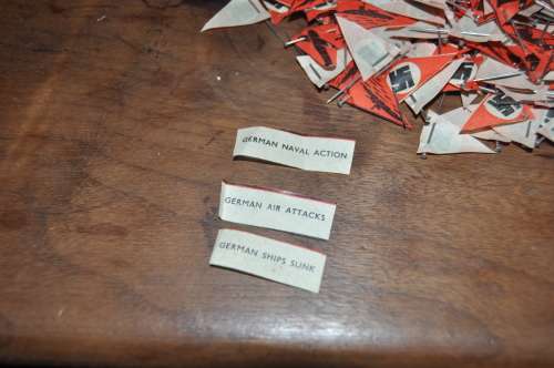 Other Militaria - WW2 BRITISH MAP MARKERS OF GERMAN NAVY ACTIVITY was ...