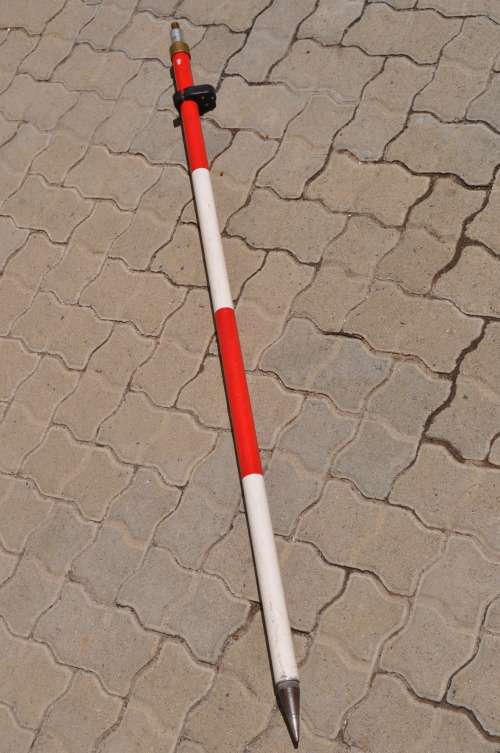 Other Scientific Instruments - SURVEY EQUIPMENT Steel Ranging pole ...