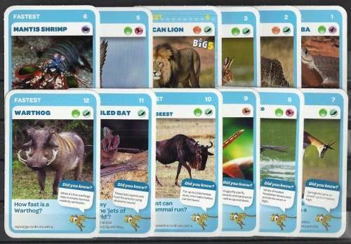 Other Antiques & Collectables - PICKnPAY SUPER ANIMAL CARDS - COMPLETE ...