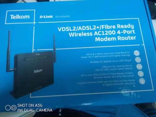 Wireless Routers - TELKOM D-LINK DSL-G2562DG was listed for R550.00 on ...
